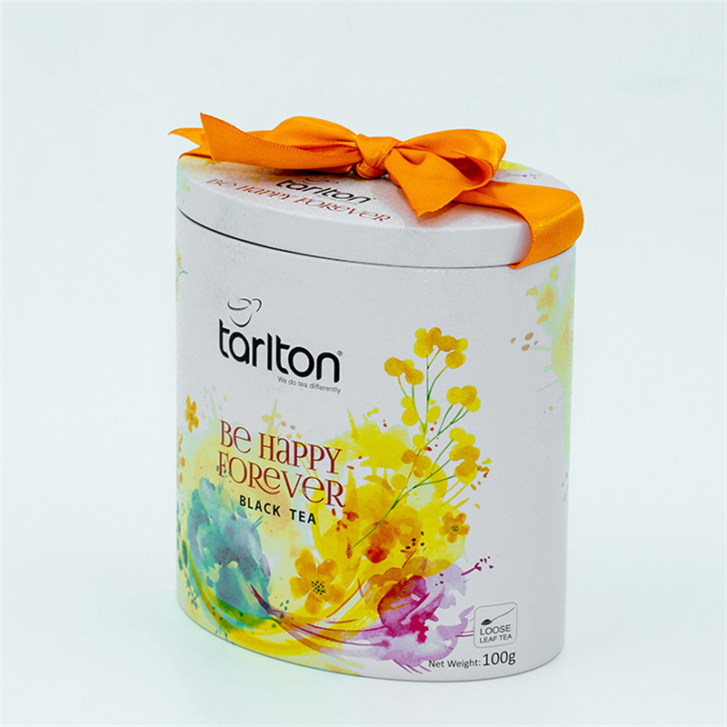Custom Luxury Oval Gift Tea Tins | tin manufacturers