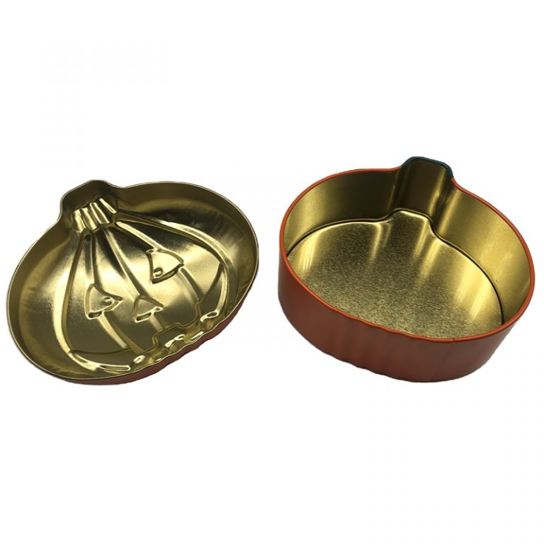 Halloween Decoration Pumpkin Tin Box Candy Tins | tin manufacturers